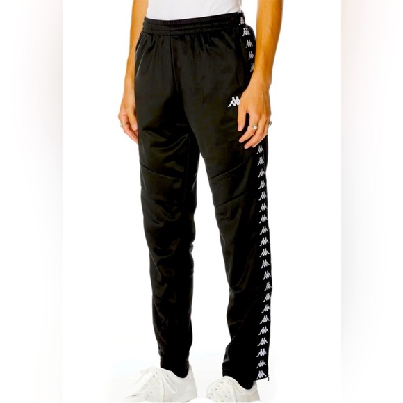 Kappa | Pants | Kappa 222 Banda Aderno Logo Tape Slim Fit Zip Cuff ...